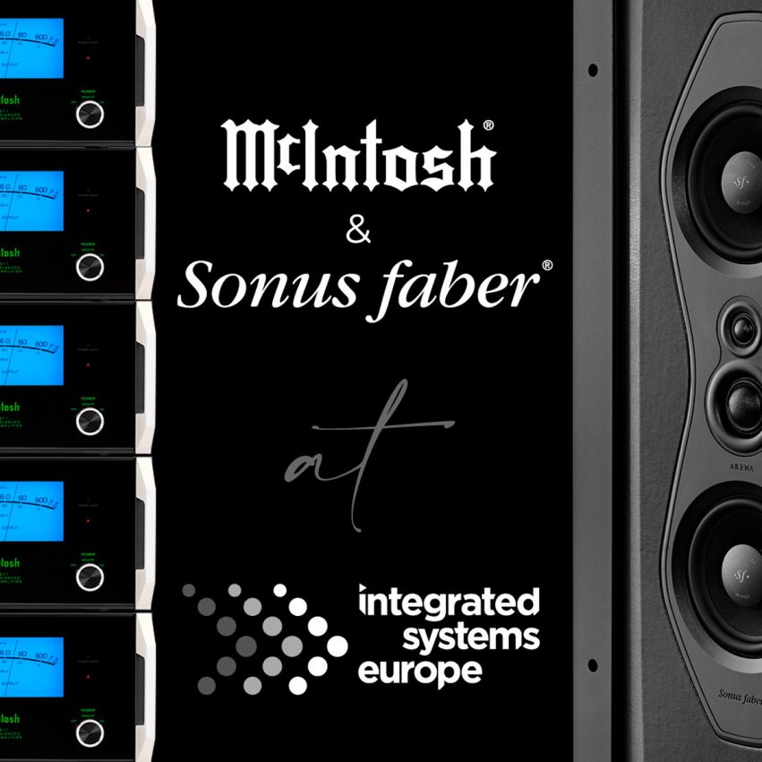 McIntosh and Sonus faber at ISE 2023 - Fidelity Magazine