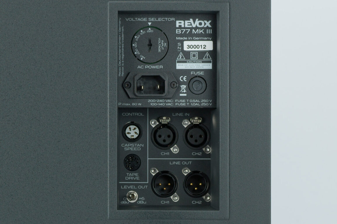 Revox B77 MK III - Fidelity Magazine